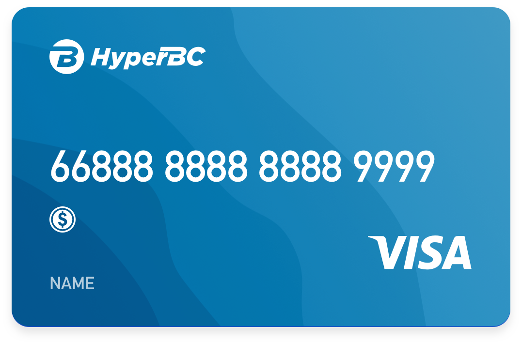 HyperCard - Virtual Credit Card,Best Digital Credit Card,Visa/Mastercard